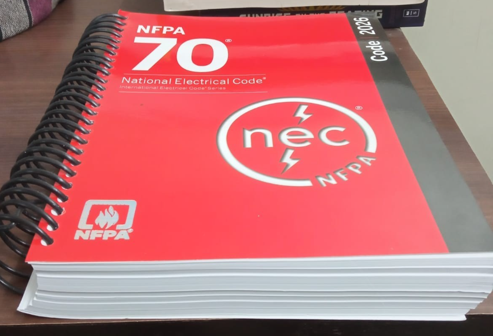 NFPA 70, National Electrical Code (NEC) 2026 spiral + index tab | eBay