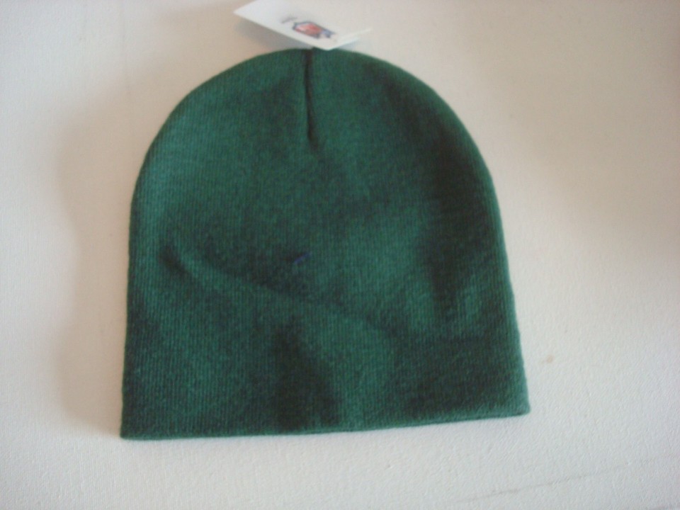 NEW YORK JETS toque TOBOGGAN KNIT VINTAGE BEANIE SKULL HAT CAP OO | eBay