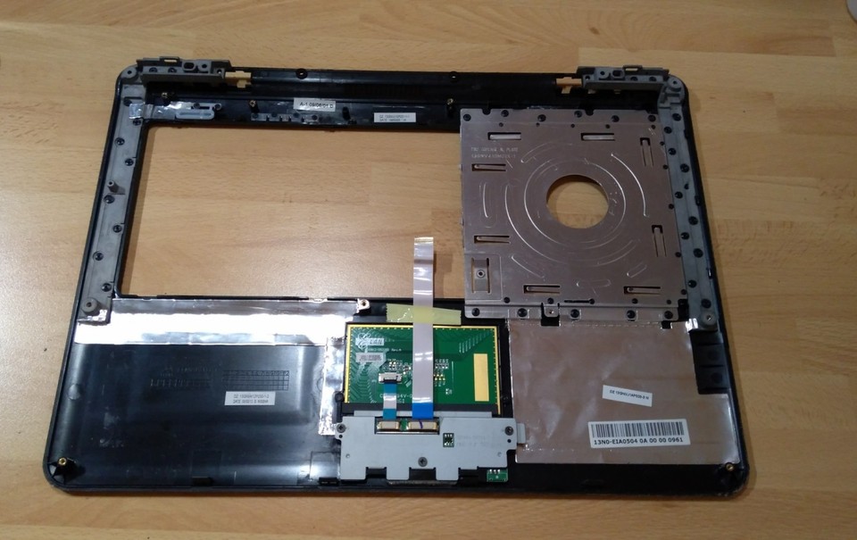 Touchpad For ASUS K40IJ Series Cover Case Palmrest Upper Shell | eBay