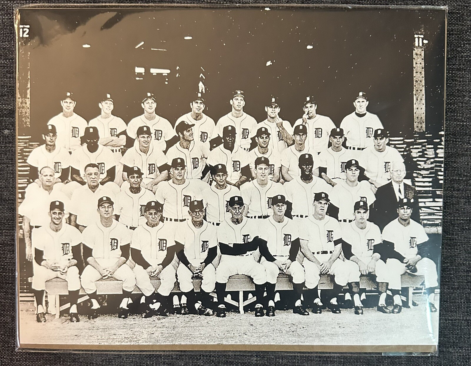 MLB 1968 Detroit Tigers Vintage Retro 8X10 Team Photo Reprint "The ...