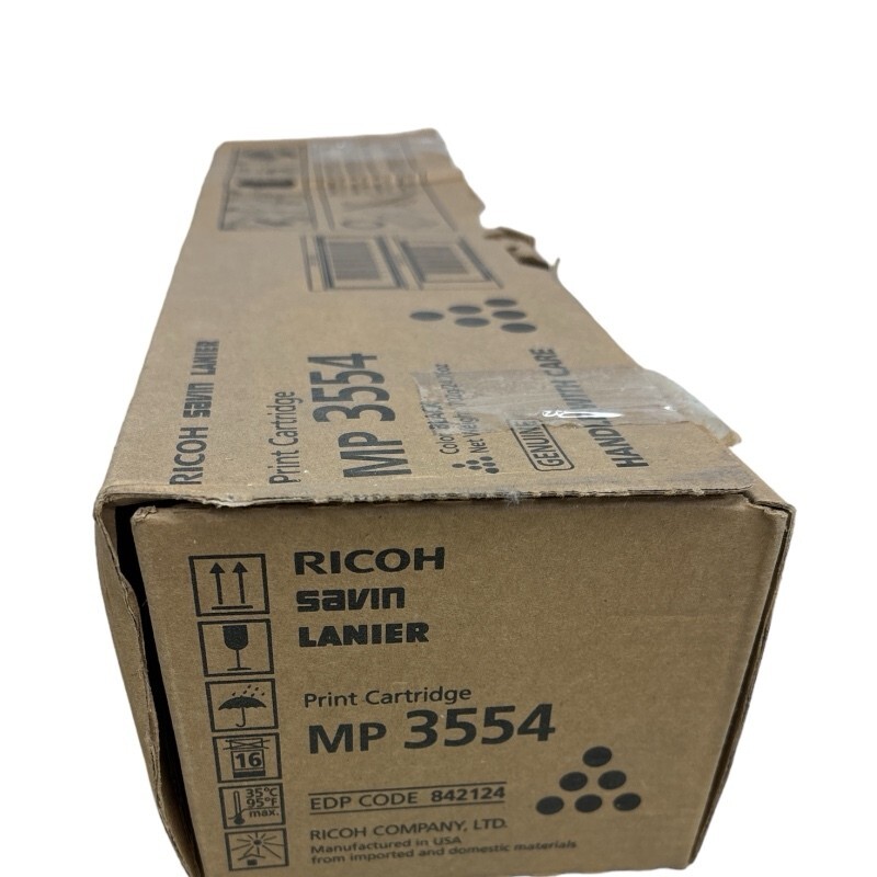 Ricoh MP 3554 Toner Cartridge - Black (842124) for sale online | eBay