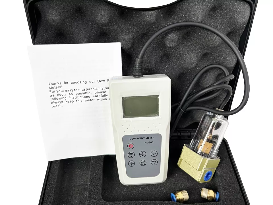 Digital Dew Point Meters Tester with Wet Bulb Temperature Resolution 0. ...