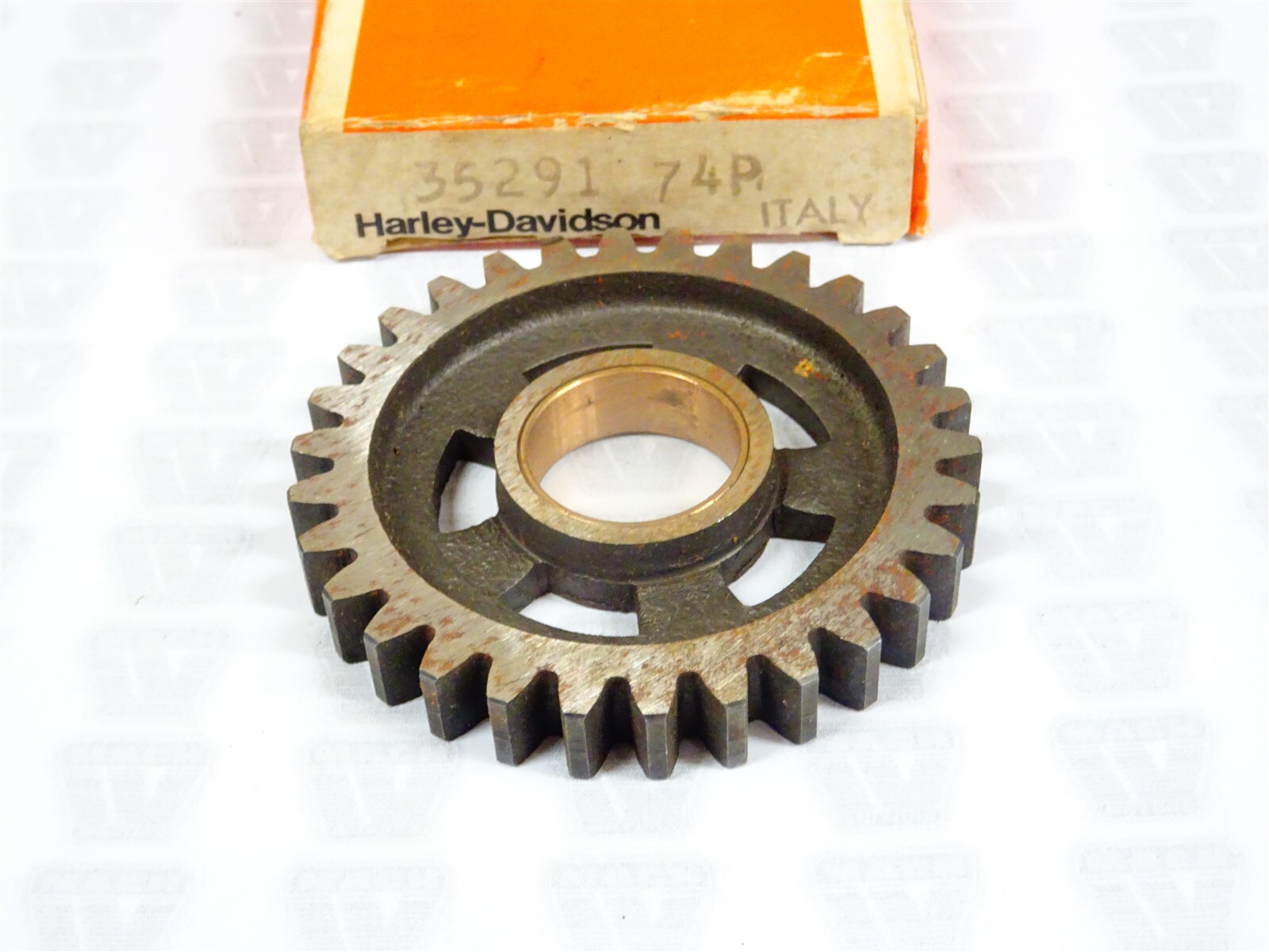 AMF Harley Davidson NOS NEW 35291-74P Countershaft 2nd Gear 30T SS SX ...