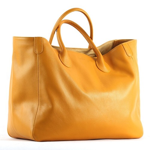 Tote Bag Women Genuine Leather Handbags and Purses Brown Bag Travel ...