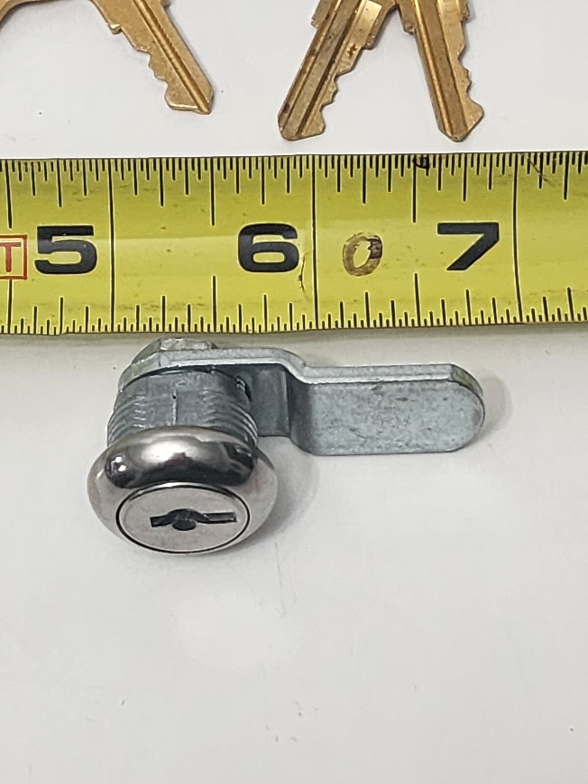 Qty 1 Fort Lock Cam Lock 5/8" 2 Keys #54G Mailbox Locks New | eBay