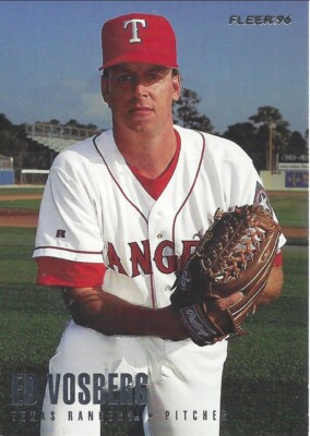 1996 Fleer Texas Rangers Team Set Ed Vosberg 17 | eBay