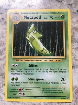 Metapod (Evolution) 04/108 | eBay