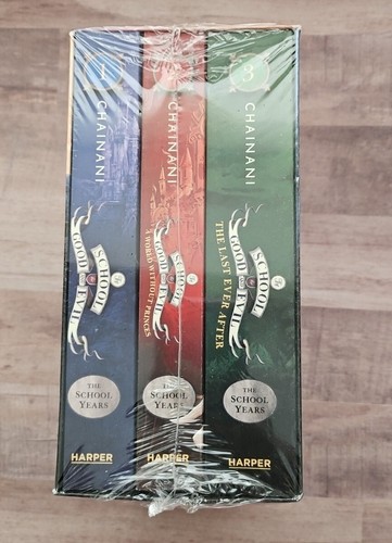 The School for Good and Evil By Soman Chainani Boxset Books 1-3 ...