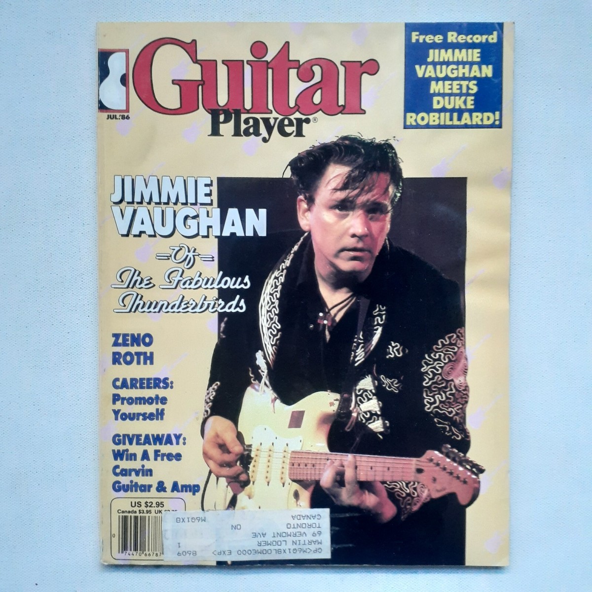 Jimmie Vaughan Magazine
