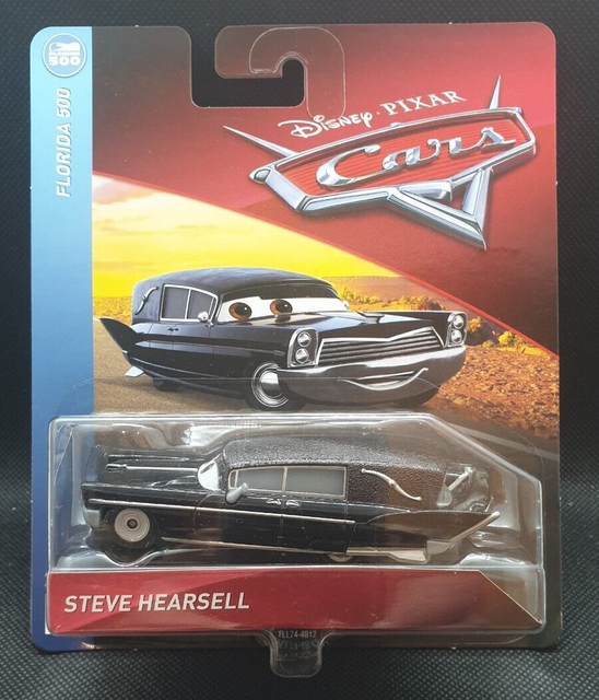 Disney Pixar Cars 3 Steve Hearsell Mattel Die-cast Car Hearse Florida ...