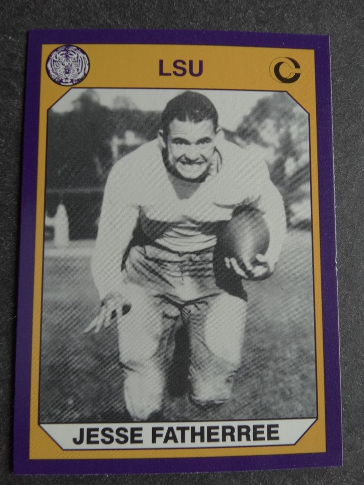 1990 Collegiate Collection LSU Tigers Football Complete Your Set U You ...
