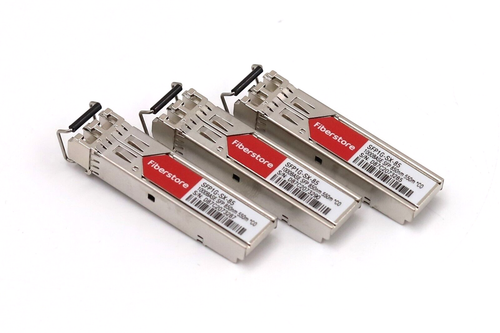 Lot of 3 Fiberstore SFP1G-SX-85 1GB BASE-SX 850nm 550m SFP Transceiver ...