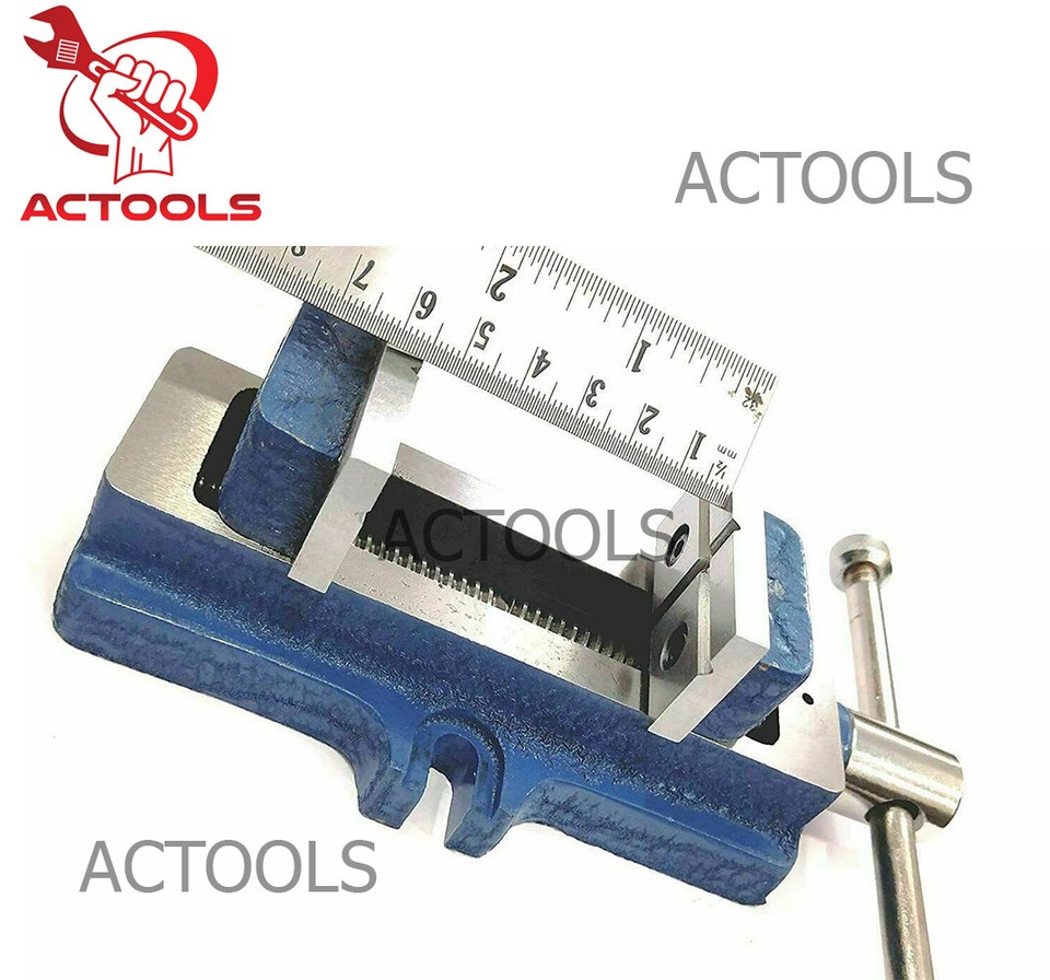 Lathe Milling Vertical Slide Swivel Base 4" x 5" With Self Centering ...