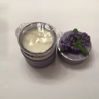 Avon New Lavender Scented Candle in Gift Box Purple Flowers | eBay
