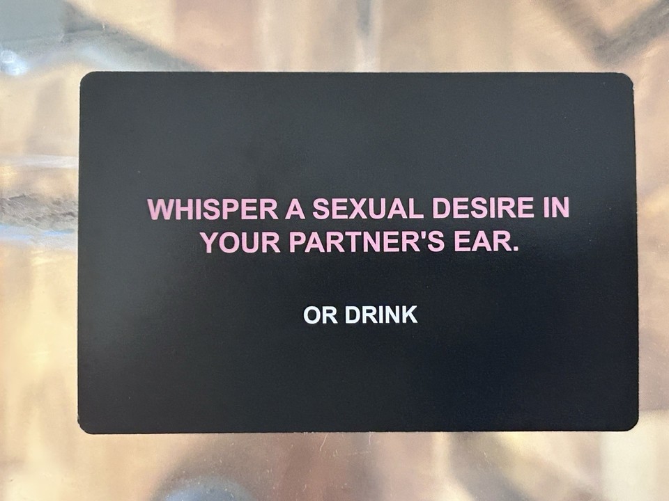 Couples Card Game – 54 Flirty & Dirty Questions for Date Night | eBay UK