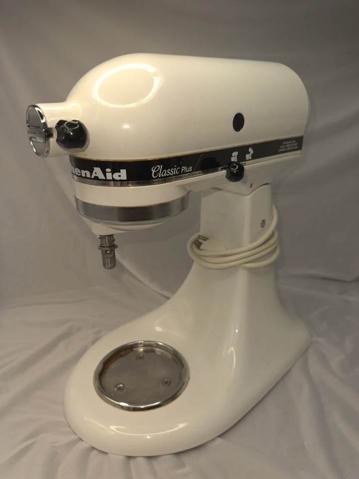 KitchenAid Classic Plus Stand Mixer White 275 Watts Countertop USA ...