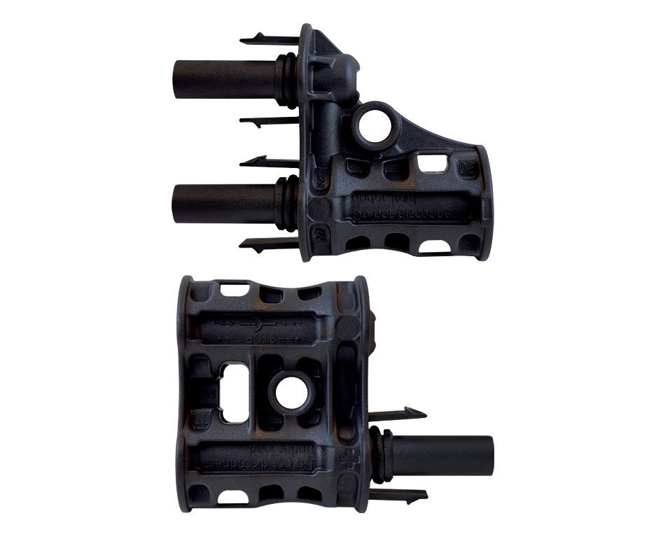 Samlex SBC-2-DC Solar Panel Connector - Mc4 Male And Mc4 Female ...