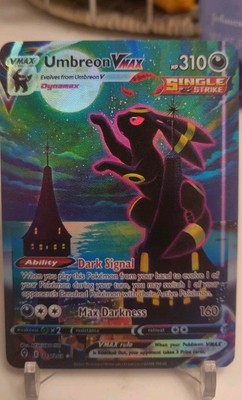 *Custom-made*Highest Quality,Textured Holo ,Umbreon Vmax"Display-Card ...