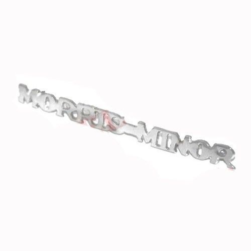 Chrome Plated Vintage Rear Boot Badge Motif Decal For morris Minor Set ...