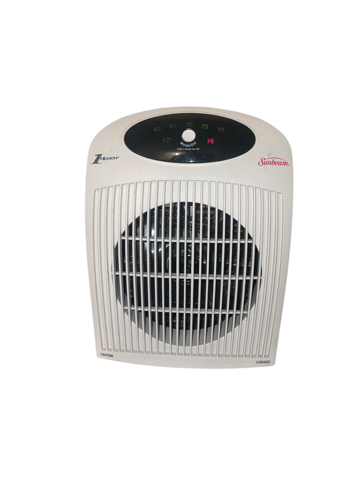 Sunbeam 1 Touch Electric Heater Fan Forced Air Digital SFH442 Preowned ...