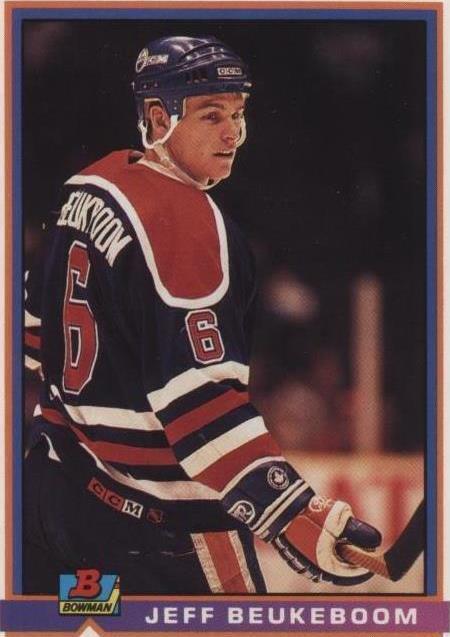 1991-92 Bowman - Jeff Beukeboom #110 for sale online | eBay
