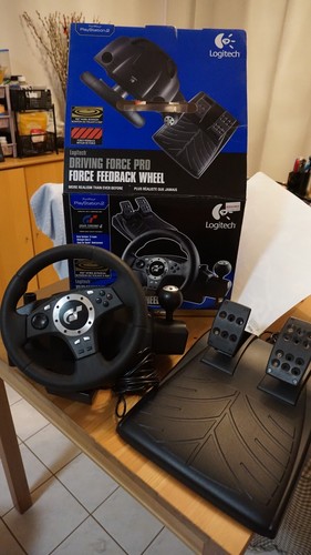 Logitech Driving Force Pro PC PS2 PS3 Steering Racing Wheel in Box | eBay