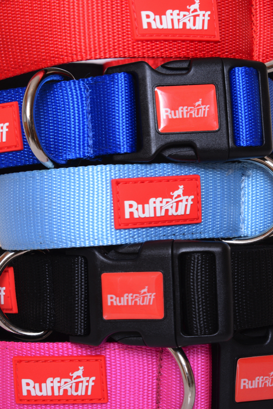 2 YEAR GUARANTEE RUFF RUFF Neoprene Padded 4 6 Foot Dog Lead or Collar ...