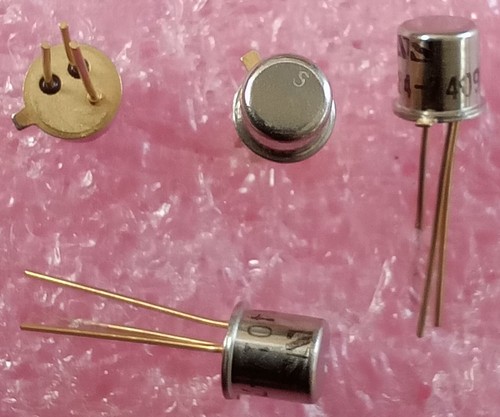 10X 2N4014 NS Transistor SI NPN SW 80V 1A TO18 GOLD PIN | eBay