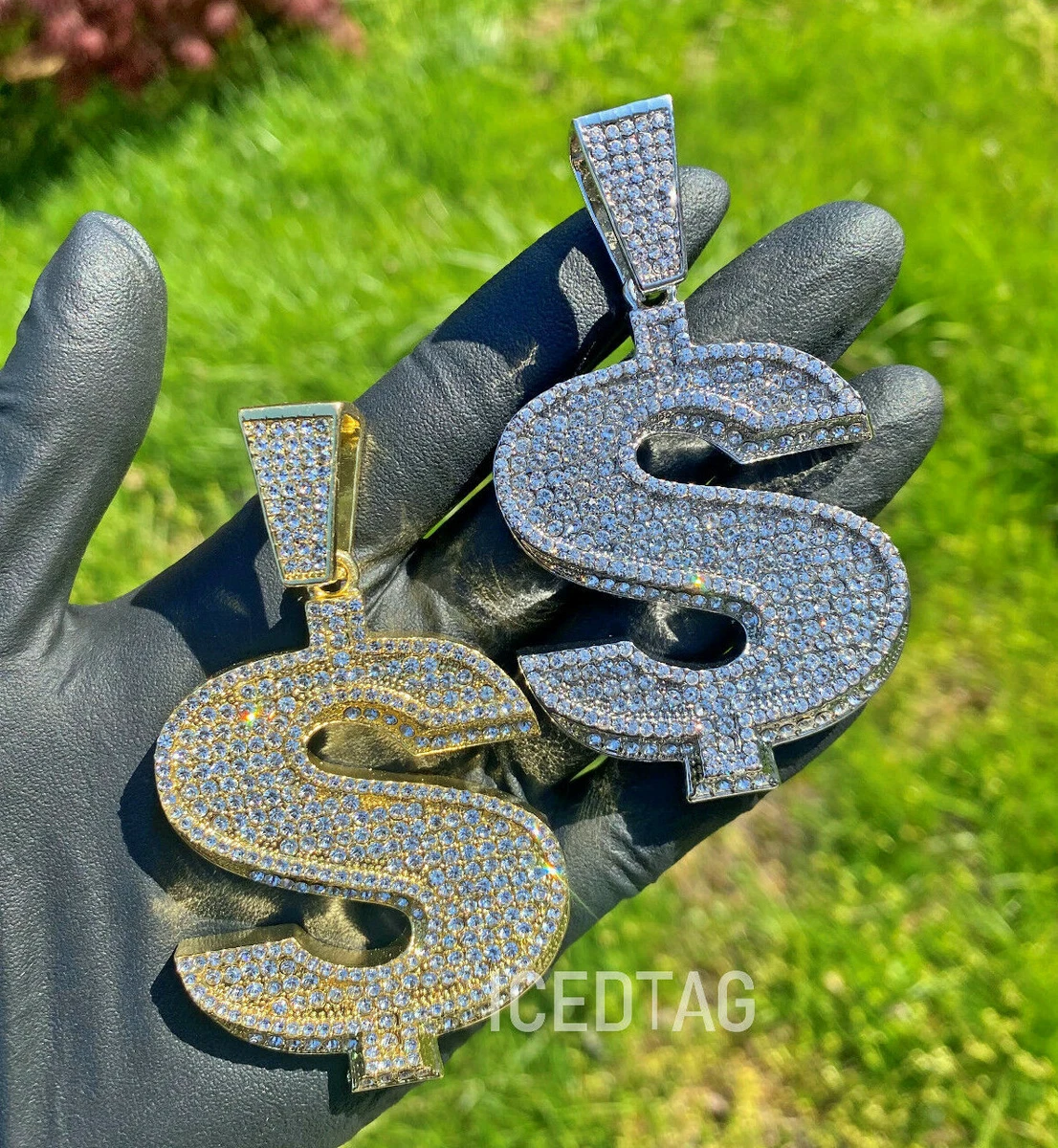Gold Dollar Sign Bling