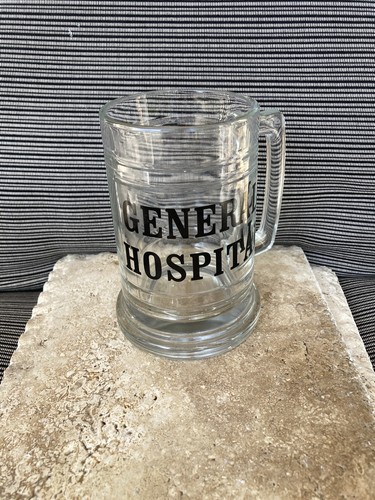 Vintage General Hospital Glass Drinking Mug Tm ABC Rare | eBay