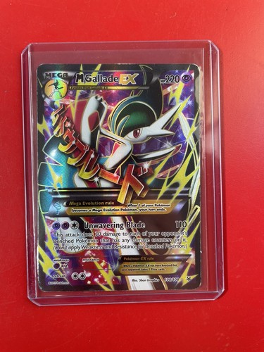M Gallade EX 100/108 LP - XY Roaring Skies Ultra Rare Full Art Pokemon ...