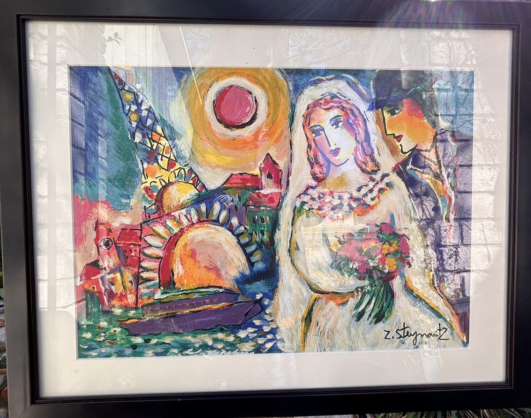 Zamy Steynovitz, Wedding Vows By The River, AP 10/21, Hand Signed Embellished | eBay