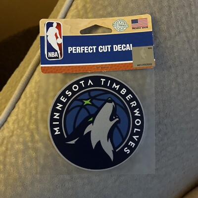 Minnesota Timberwolves NBA Basketball Color Sports Decal Sticker-Free ...