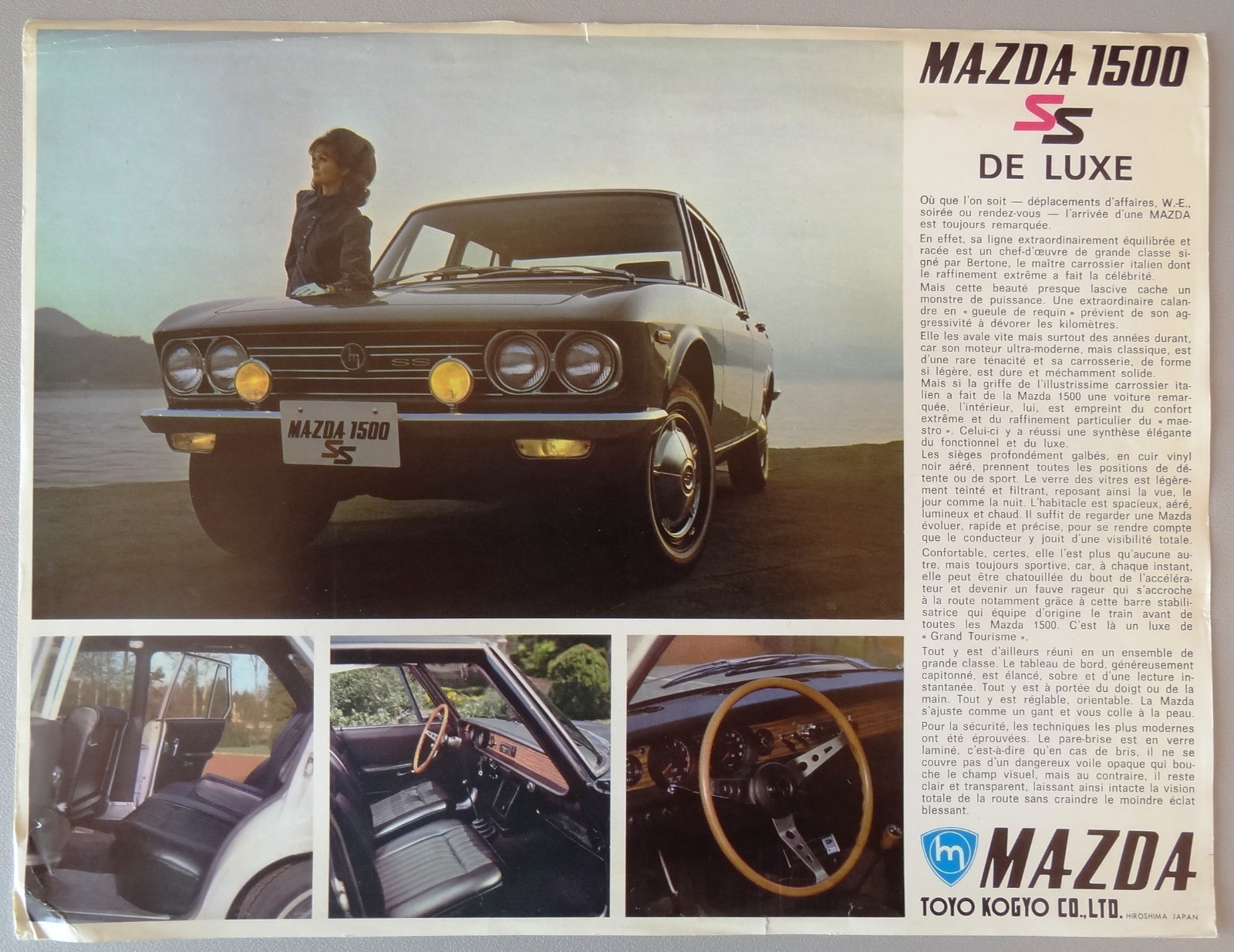 V07704 MAZDA 1500 SS DELUXE SALOON | eBay