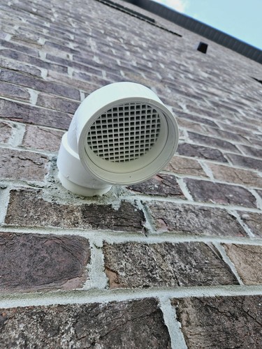 4" PVC Pipe Vent Screen, 4.5" OD, 1/4" Mesh, All Plastic for 4" Fitting ...