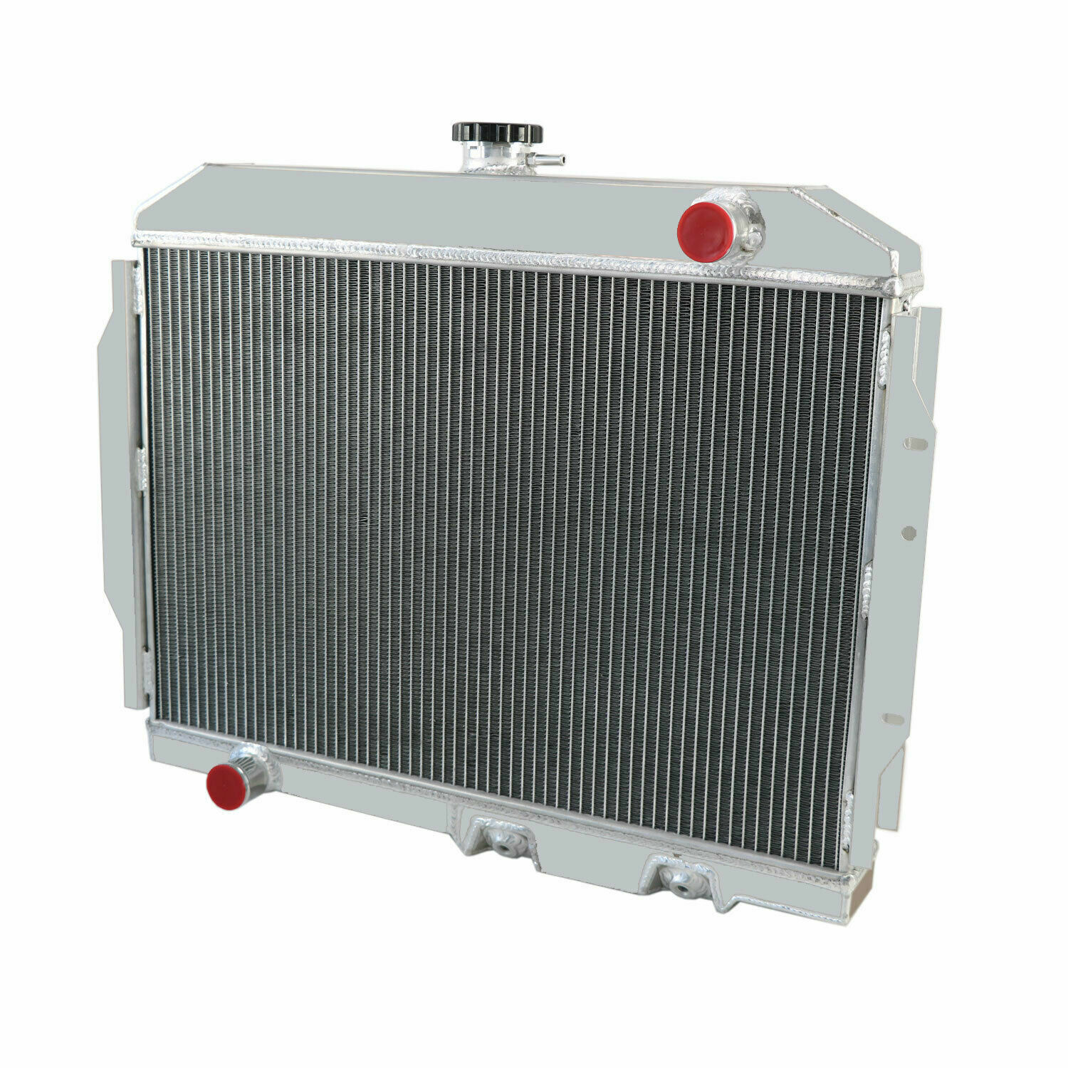 4 Row Aluminum Radiator For AMC AMX/Javelin/Marlin/Rambler/SST V8 66 ...