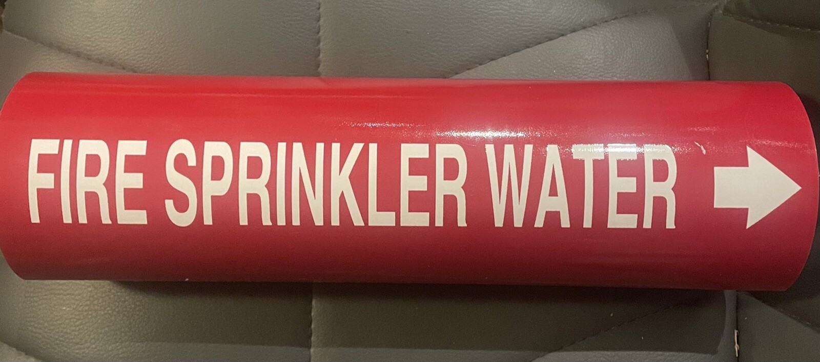 Set of 5 PCS - FIRE Sprinkler Water (Sticker,RED, 2X8) | eBay