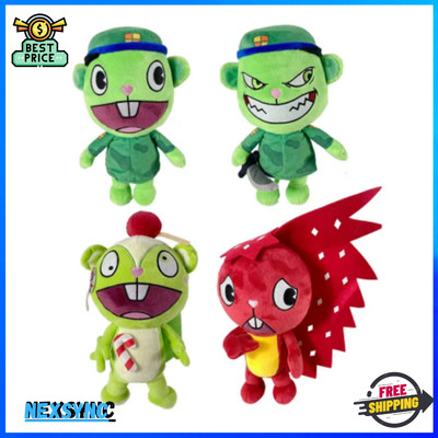 28CM Happy Tree Friends HTF Flaky Doll Red Stuffed Plush Toy Collection ...
