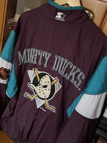 Vintage Super Rare Starter Mighty Ducks Parachute Tracksuit Windbreaker ...