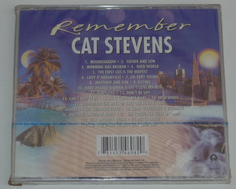 CAT STEVENS REMEMBER THE ULTIMATE COLLECTION CD SEALED COLOMBIA 1999 | eBay