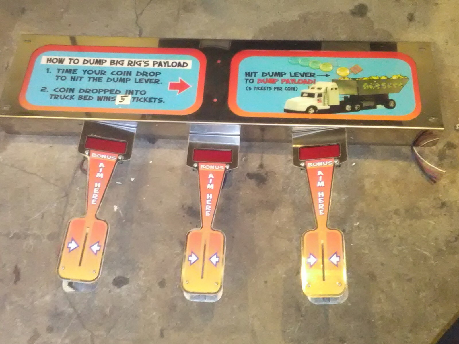 big haul benchmark arcade redemption part #32 | eBay