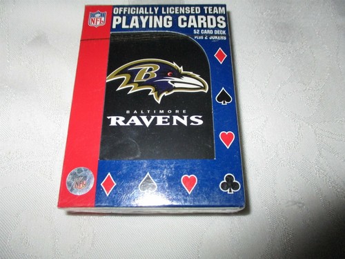 BALTIMORE RAVENS PLAYING CARDS #06 SALEa - NEW | eBay