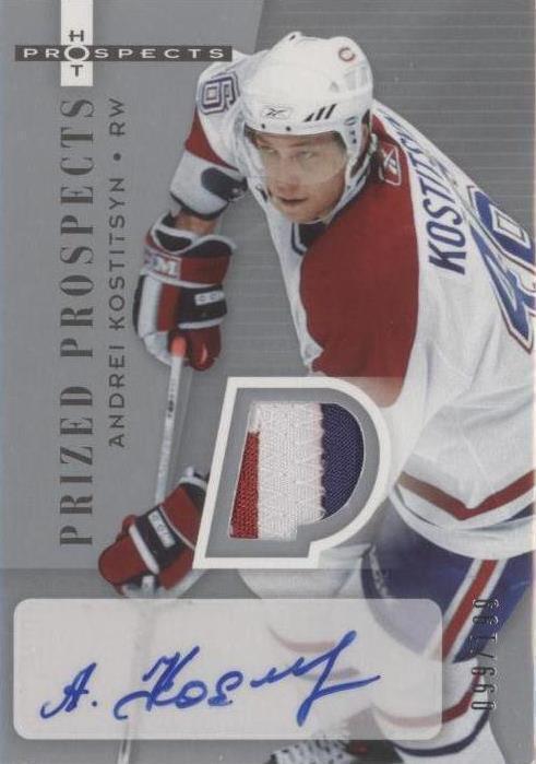 2005-06 Fleer Hot Prospects - Prized Prospects Andrei Kostitsyn #244 / ...