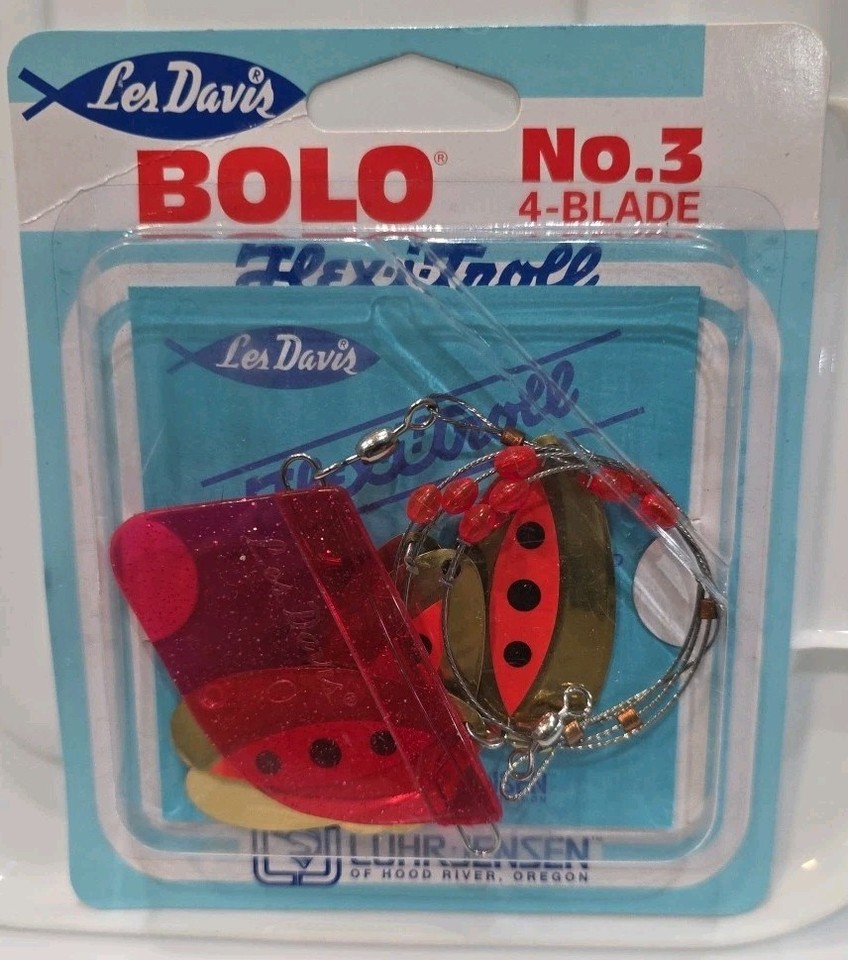 Luhr-Jensen Les Davis Bolo NO 3 Trolling Lure Bass Salmon Trout 4 ...