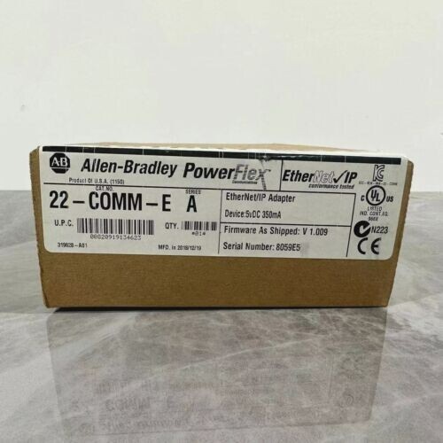 Allen-Bradley 22-COMM-E Ethernet/IP Comm Adapter New Sealed IN BOX | eBay
