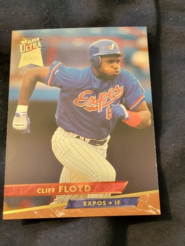 1993 Cliff Floyd Rookie Fleer Ultra #413 Montreal Expos MLB | eBay