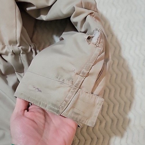 Vintage Pacific Trails Weather Watcher Jacket Size Large Tan Plaid Down ...