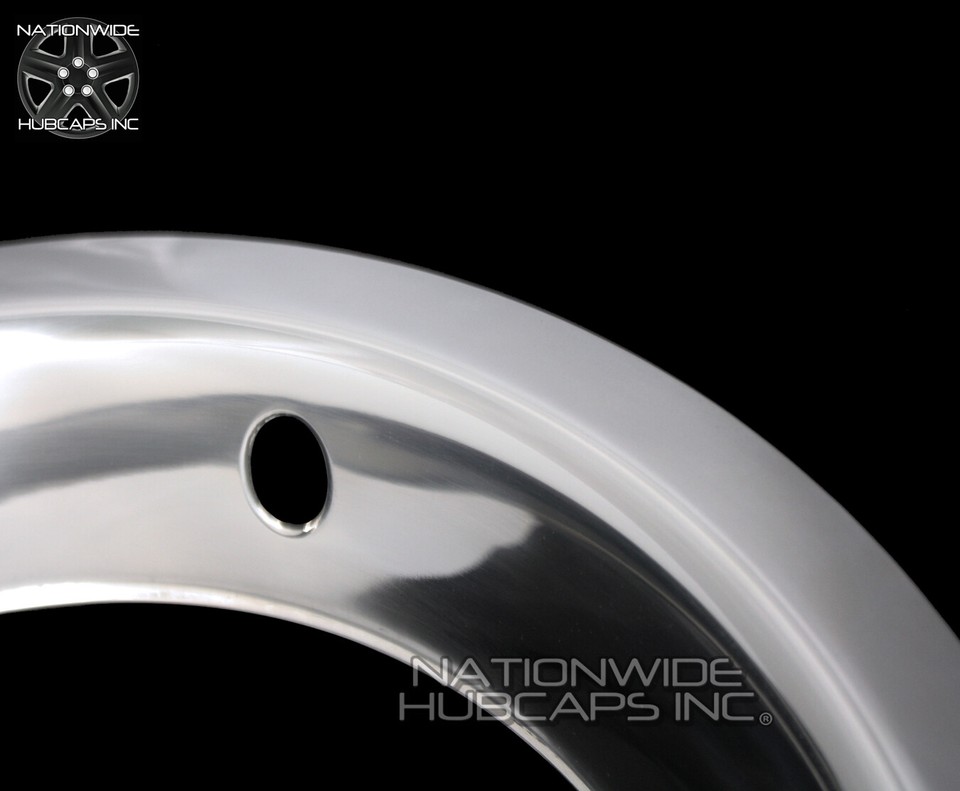 4 CHEVY GM 15" 15X8 RALLY WHEEL 3" DEEP TRIM RINGS BEAUTY RIM RING ...