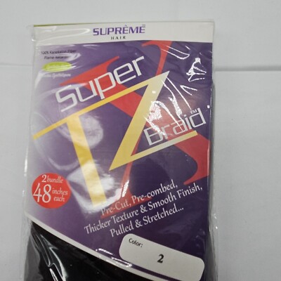 New Super X TZ 48” Synthetic Hair 100% Kanekalon | eBay