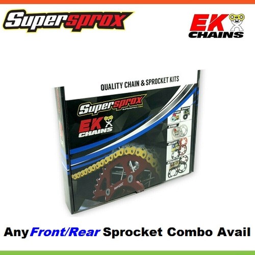 Brand New * EK Chain & Supersprox Sprocket Kit * For HONDA CT125 125cc ...